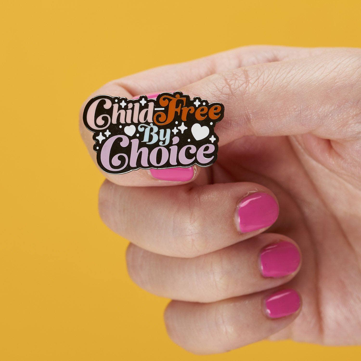 Child Free by Choice Enamel Pin – punkypins