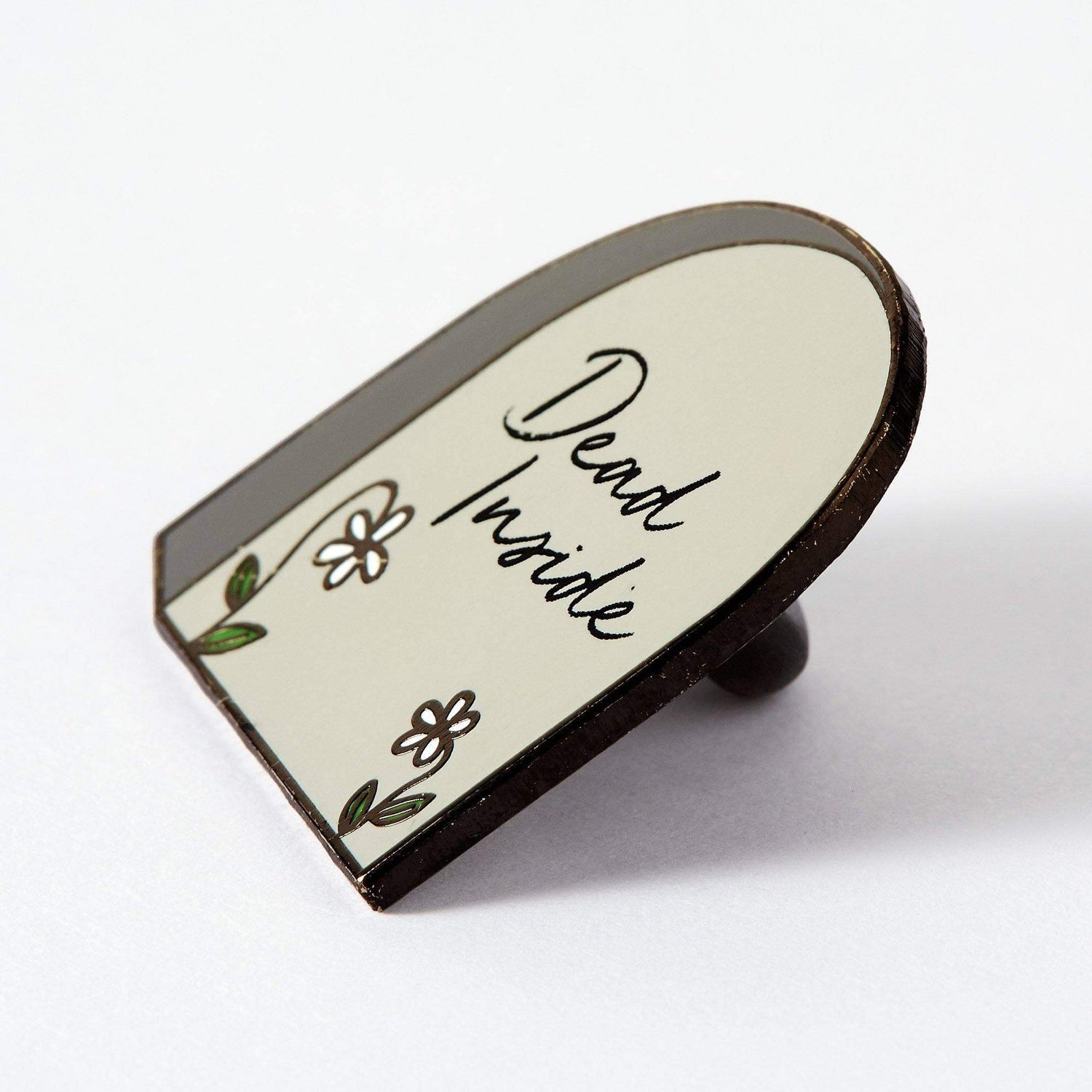 Dead Inside Enamel Pin – punkypins