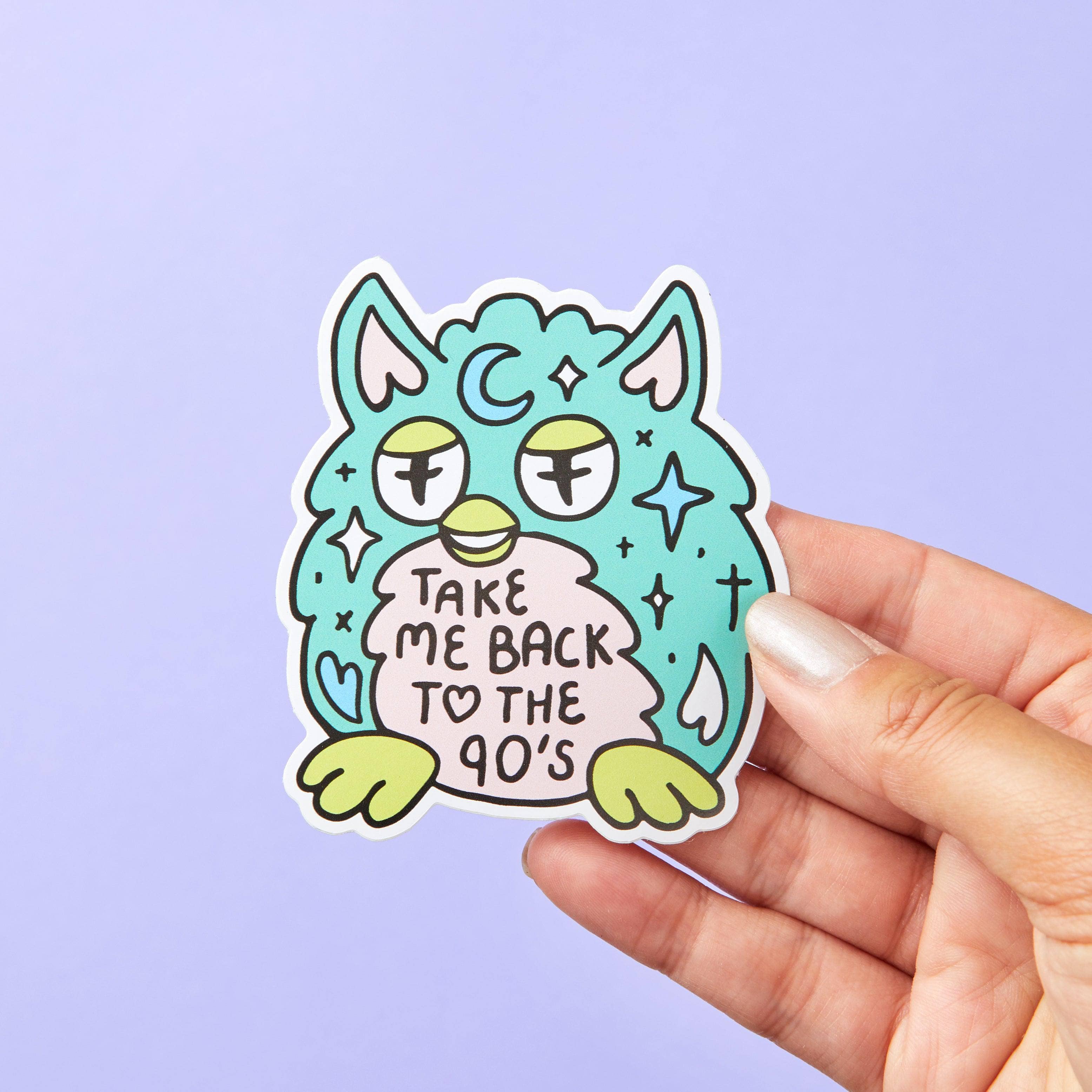Evil Nostalgic Furby Vinyl Sticker – punkypins