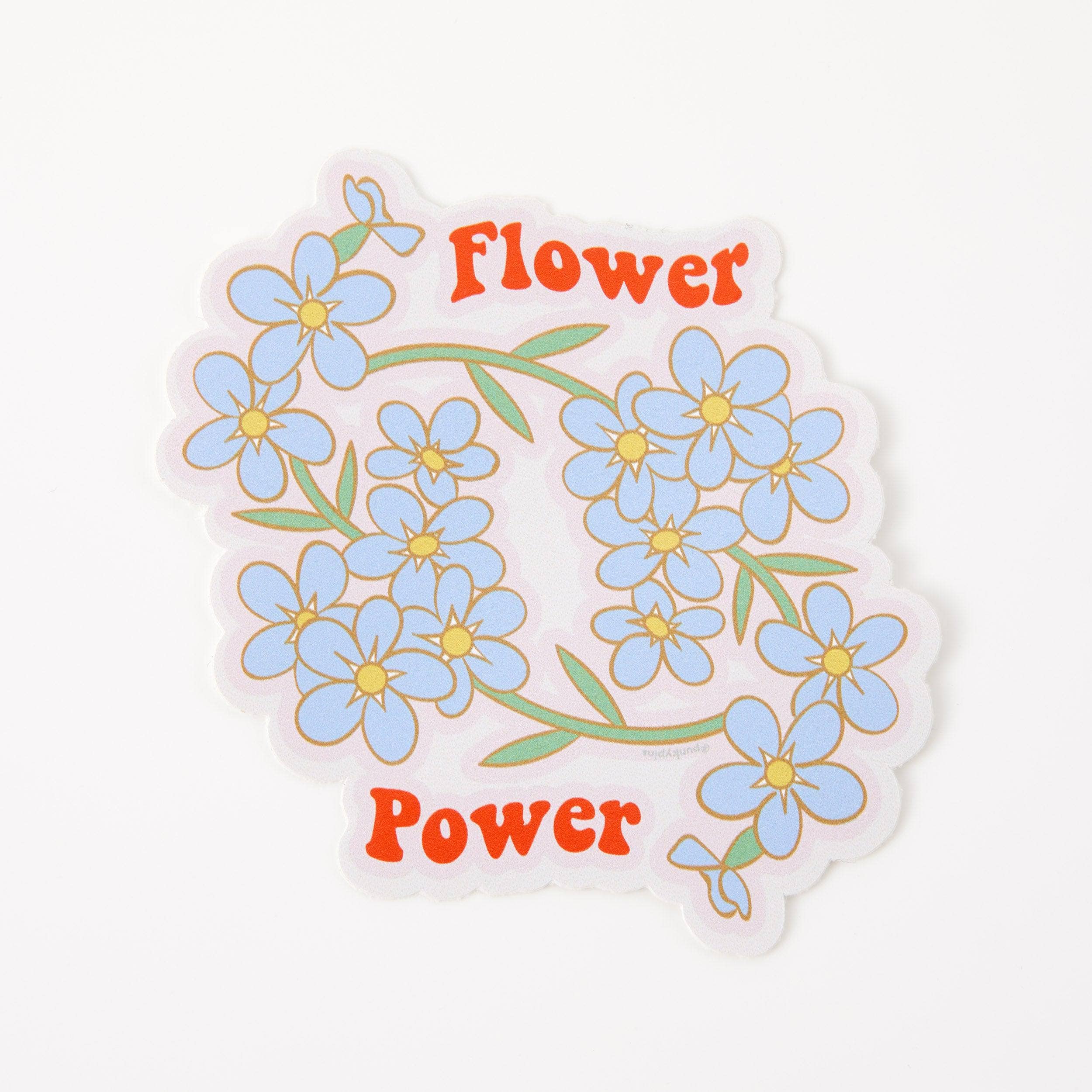 Flower Power Vinyl Sticker – punkypins