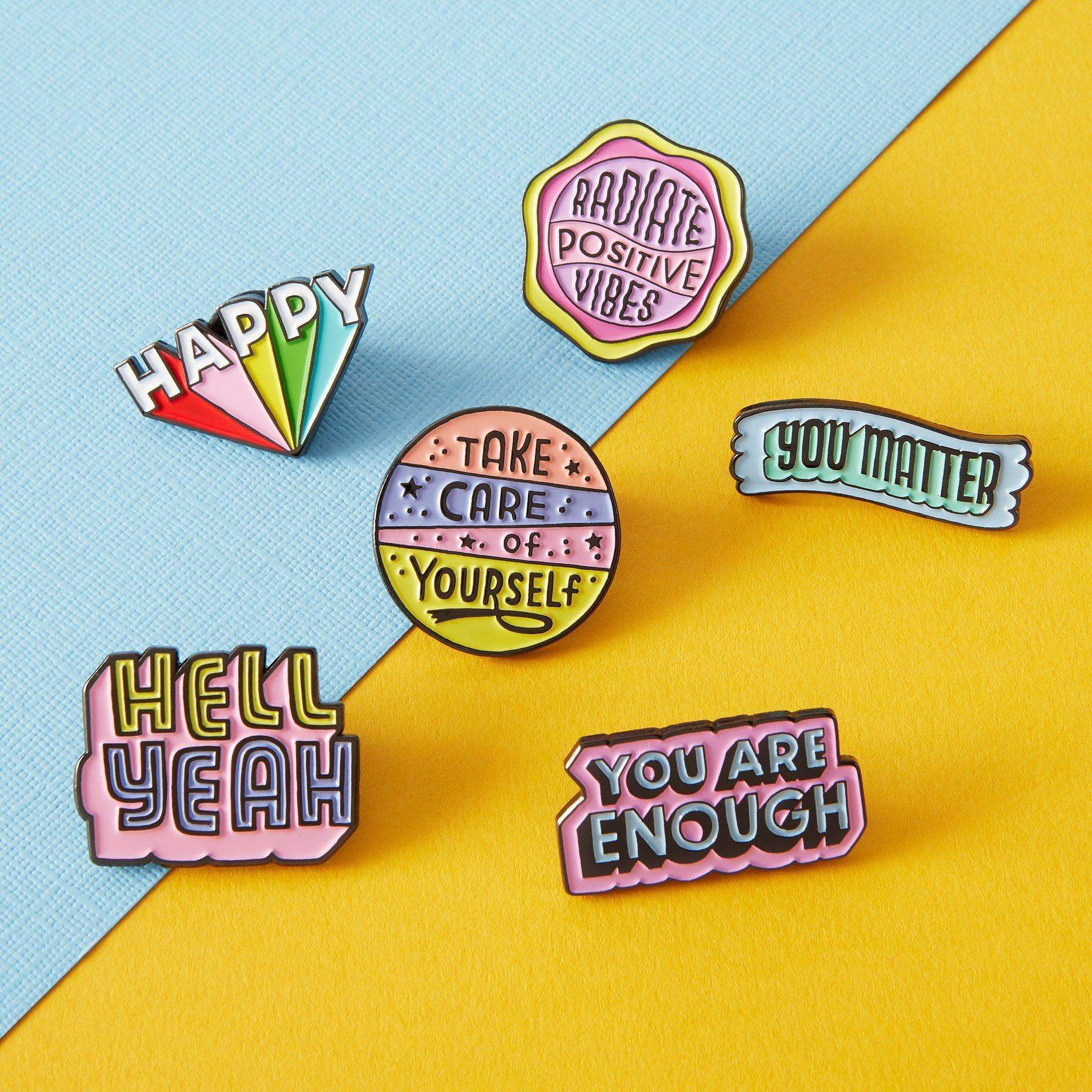 Happy Soft Enamel Pin – punkypins