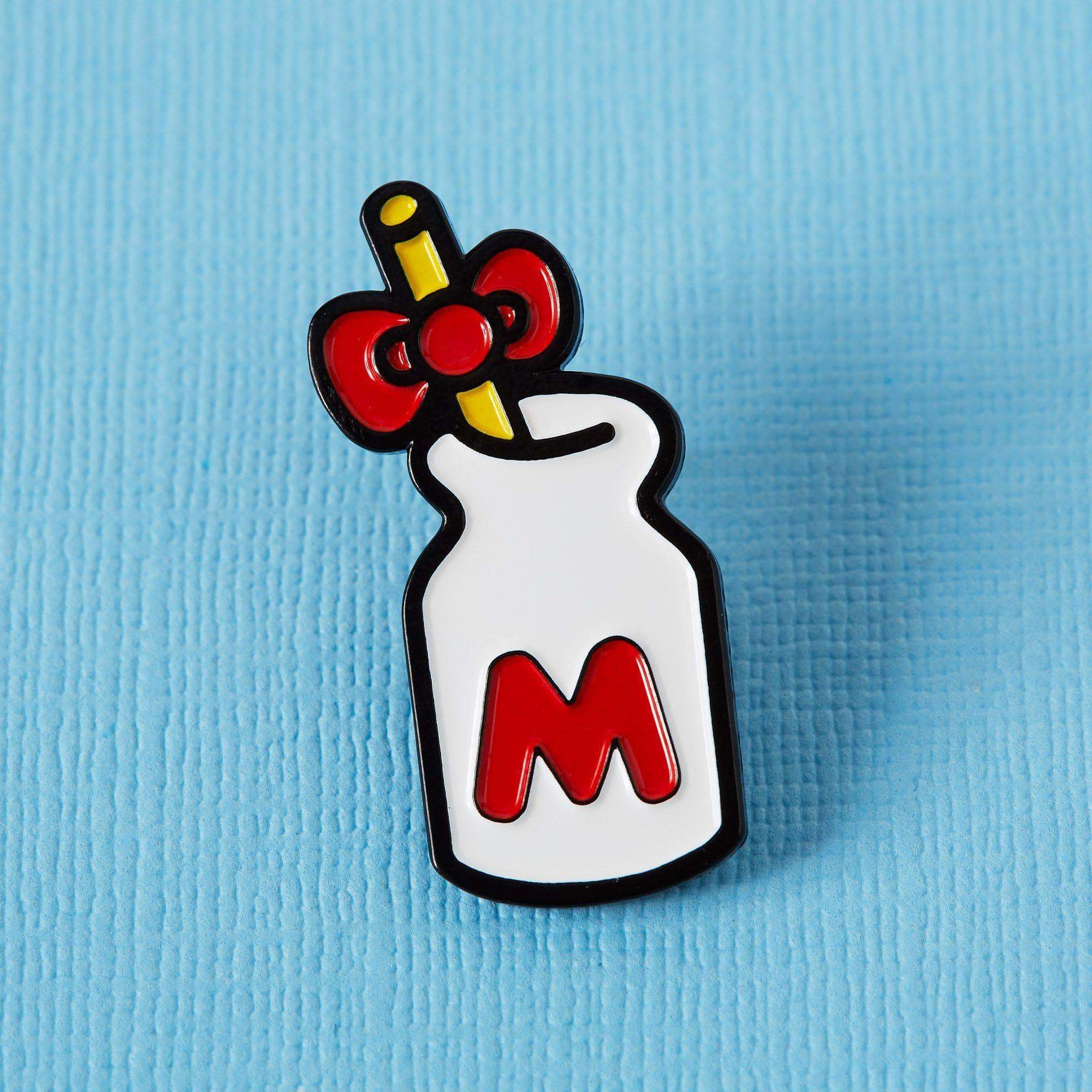 Hello Kitty x Punky Pins Milk Bottle Enamel Pin – punkypins
