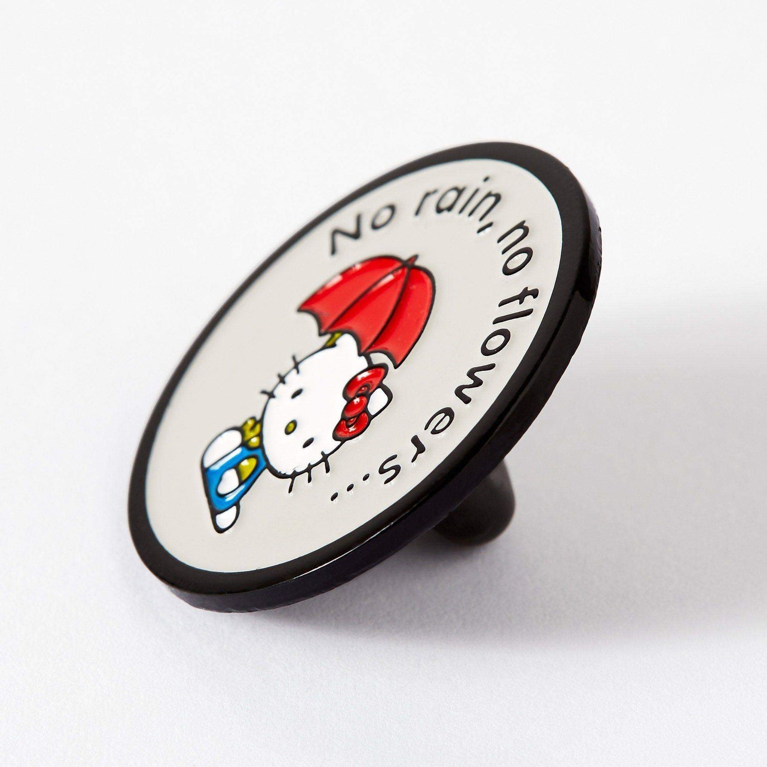 Hello Kitty x Punky Pins No Rain No Flowers Enamel Pin – punkypins