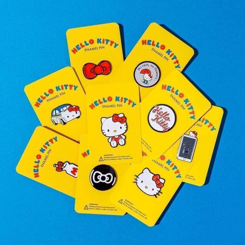 Hello Kitty x Punky Pins No Rain No Flowers Enamel Pin – punkypins