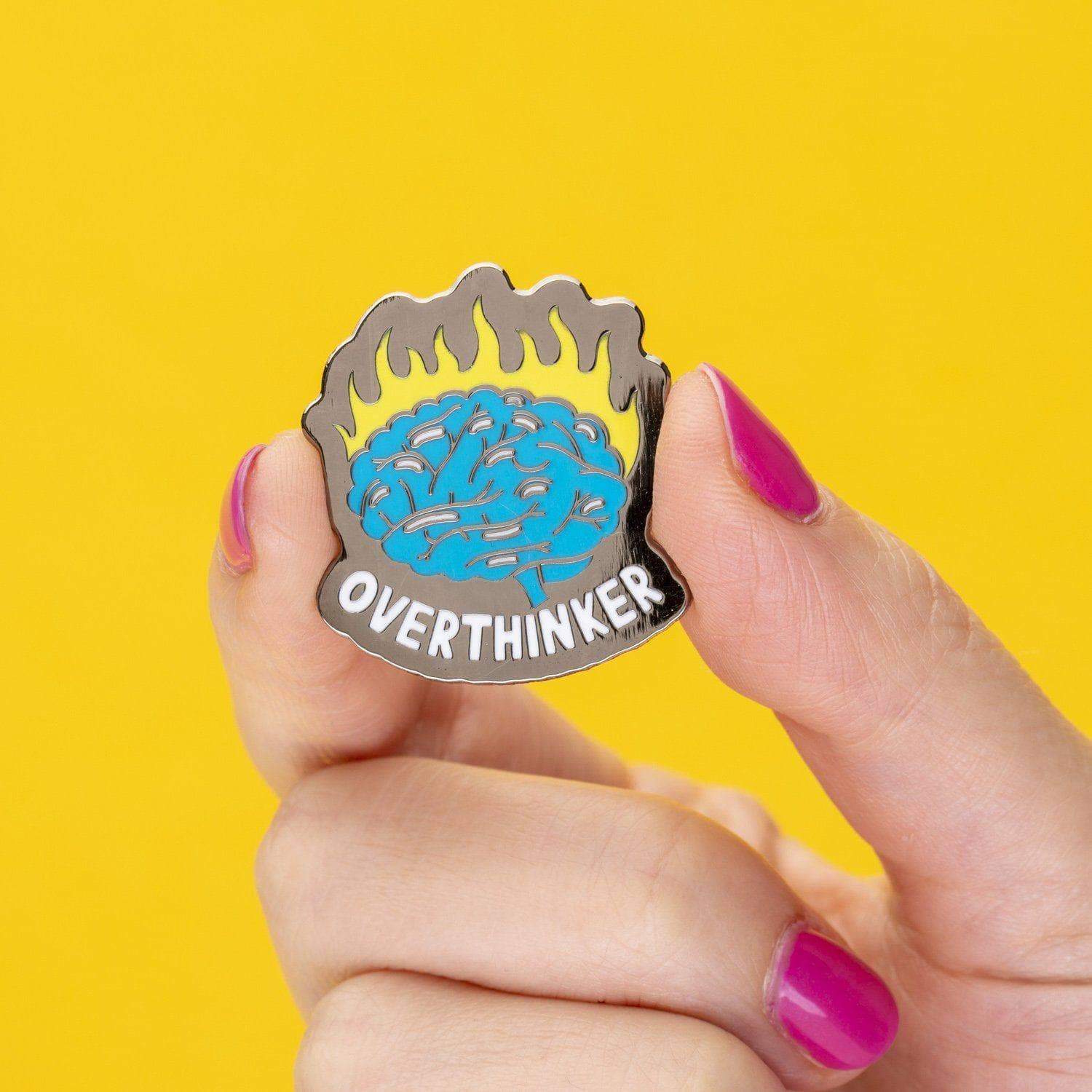 Overthinker Enamel Pin – punkypins