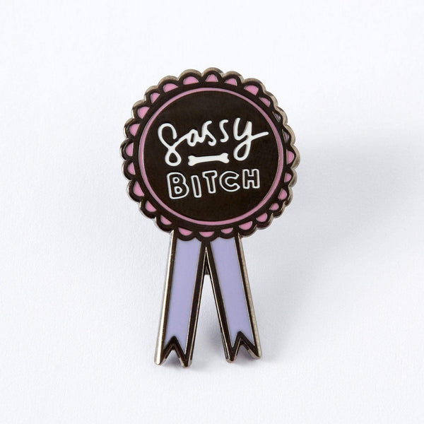 Sassy Bitch Enamel Pin – punkypins