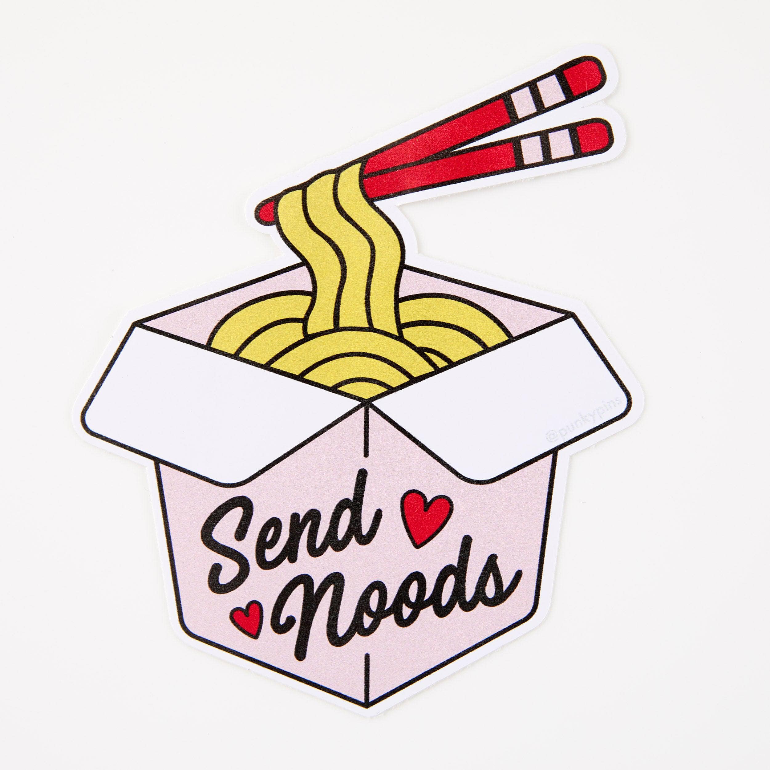Send Noods Vinyl Sticker – punkypins