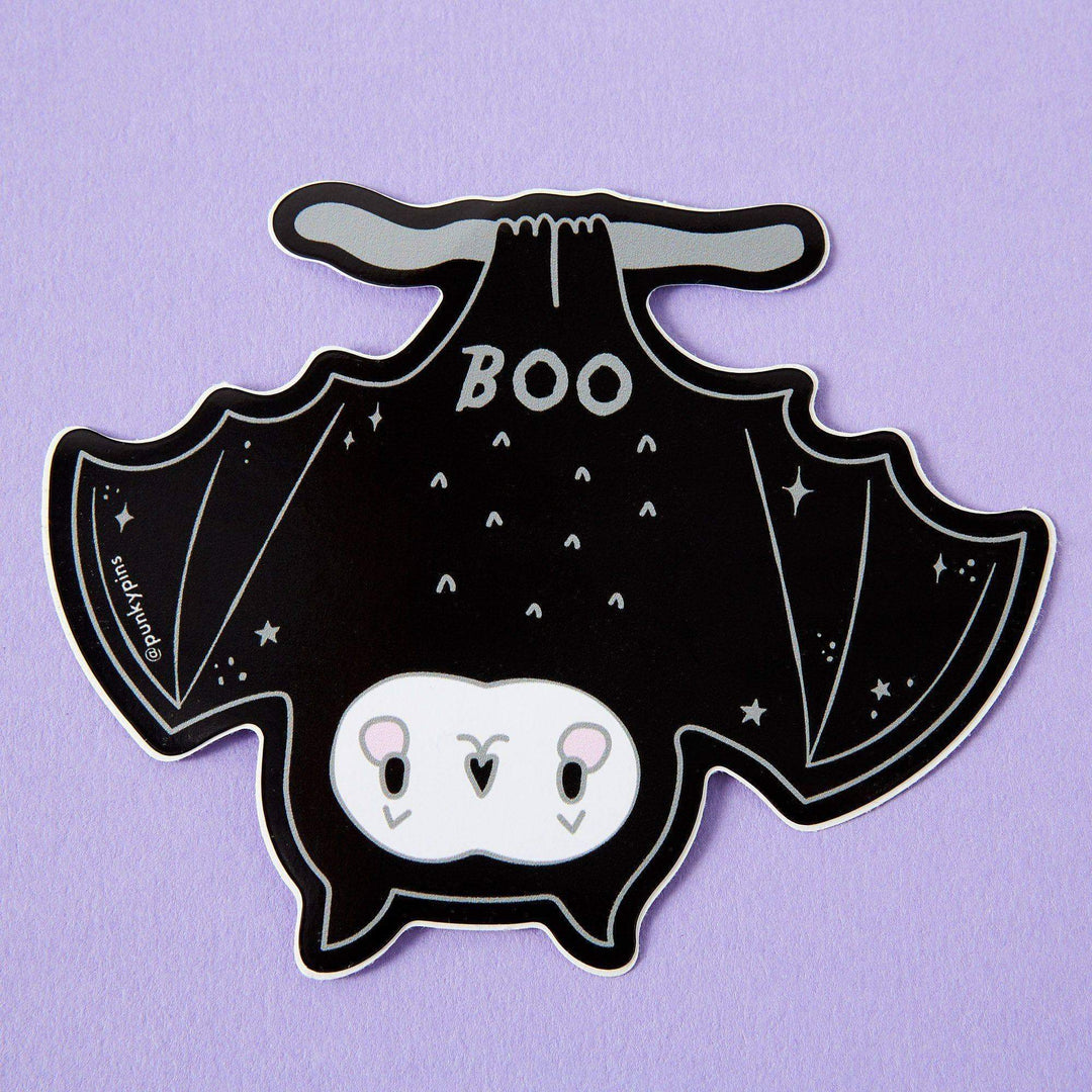 Spooky Boo Bat Laptop Sticker – punkypins