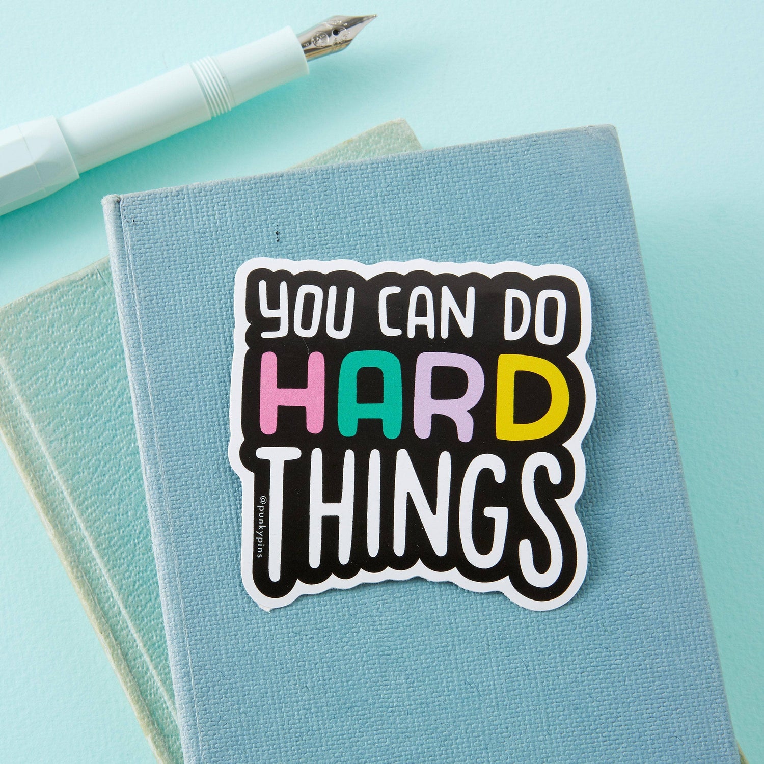 You Can Do Hard Things Vinyl Sticker – punkypins